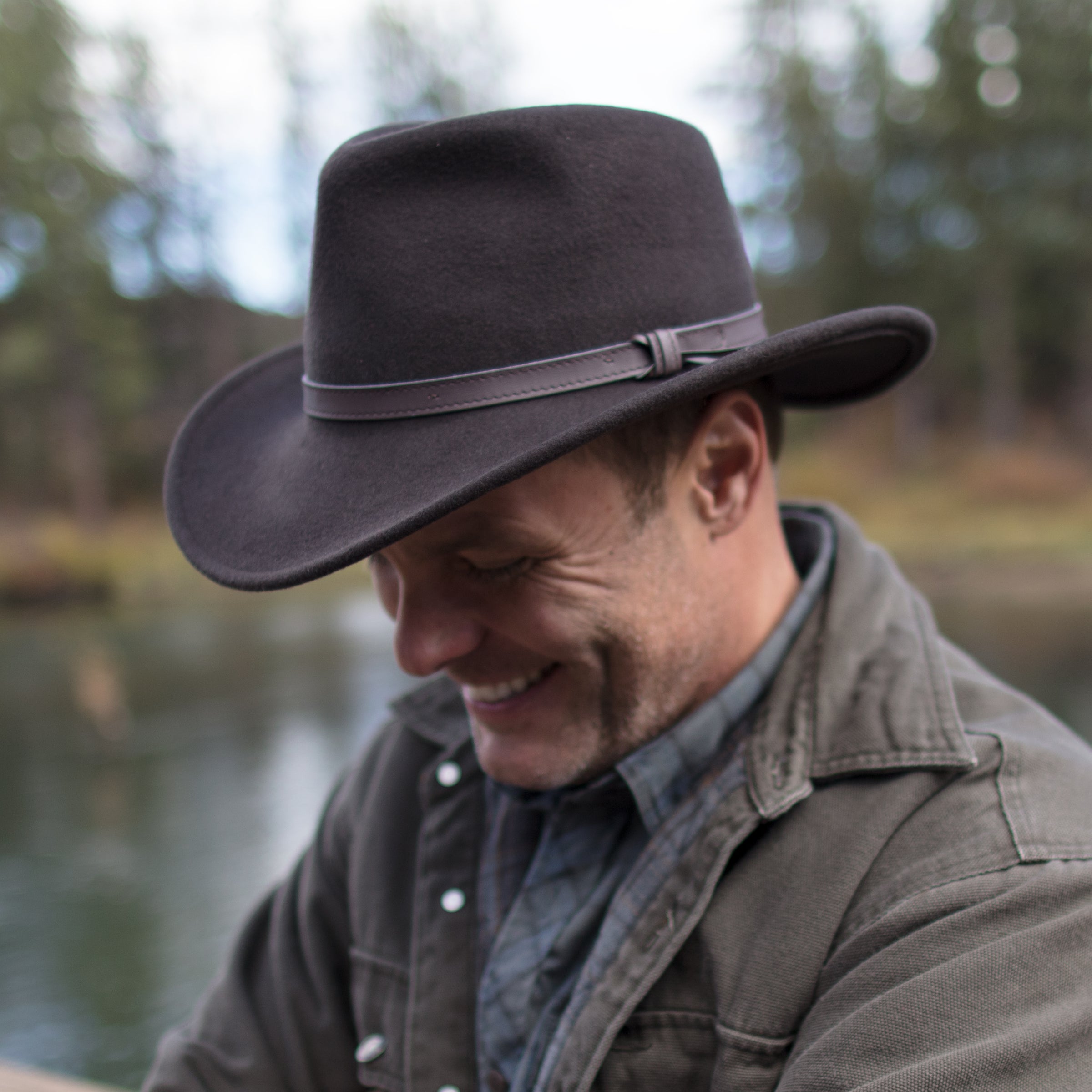 Montana Hat - 100% Wool Felt Western Hat | Sunday Afternoons
